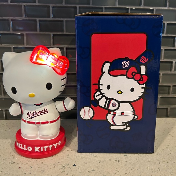 Hello Kitty | Other | Hello Kitty Nationals Bobblehead | Poshmark